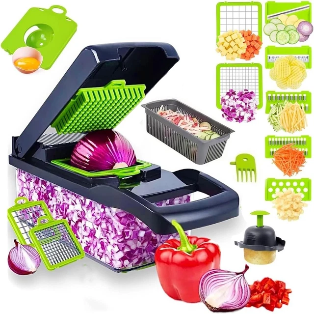 14-IN-1 VEGETABLE CHOPPER Vegetable Cutter Vegetable Slicer,Veggie ...
