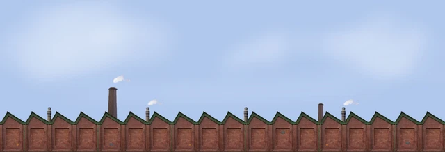 MODEL TOWN BACKSCENES O Gauge Loco Shed (Mt0075(O)) ** New Backscene ...