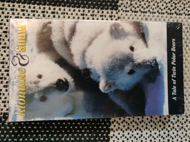 KLONDIKE & SNOW: A Tale of Twin Polar Bears VHS vidéo zoo de Denver ...