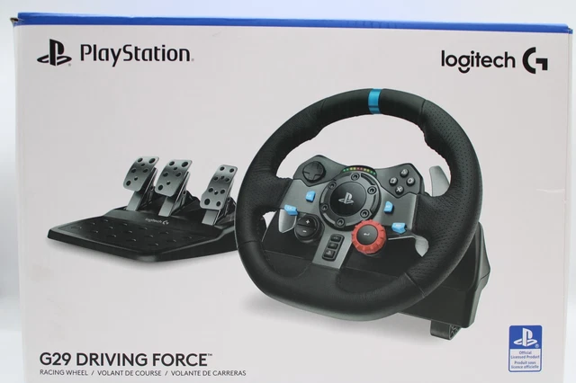 LOGITECH G29 DRIVING Force Racing Wheel and Floor Pedals for PS5/PS4 ...