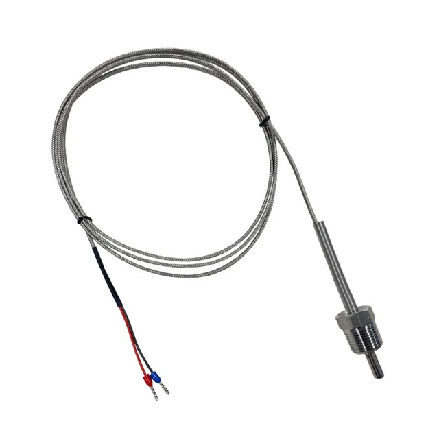K TYPE THERMOCOUPLE Stainless Steel Sensor Threaded for Oven Fryer ...