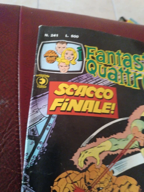 I FANTASTICI QUATTRO N. 241 Corno Del 1980 No Resa EUR 10,00 - PicClick IT