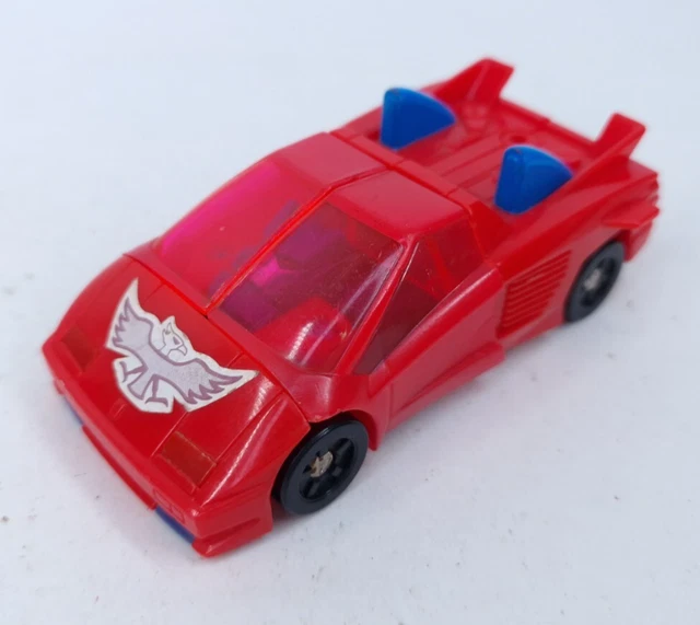 TRANSFORMERS FLASH CAR Red Autobots G2 Vintage 1990s Turbomaster EURO ...