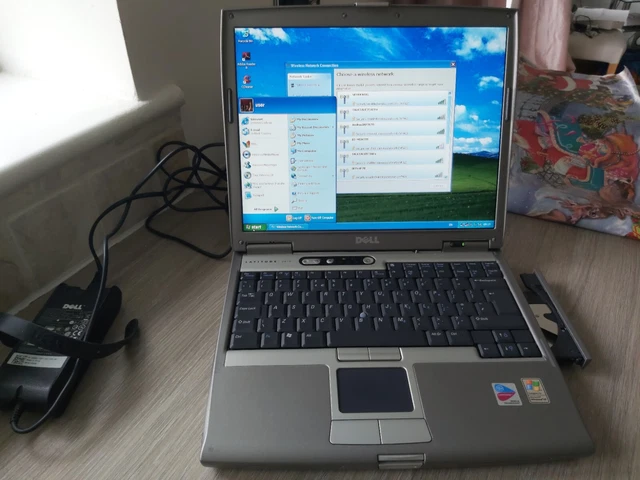 DELL LATITUDE D610 Vintage Classic/Retro Collectible Laptop, Windows XP ...