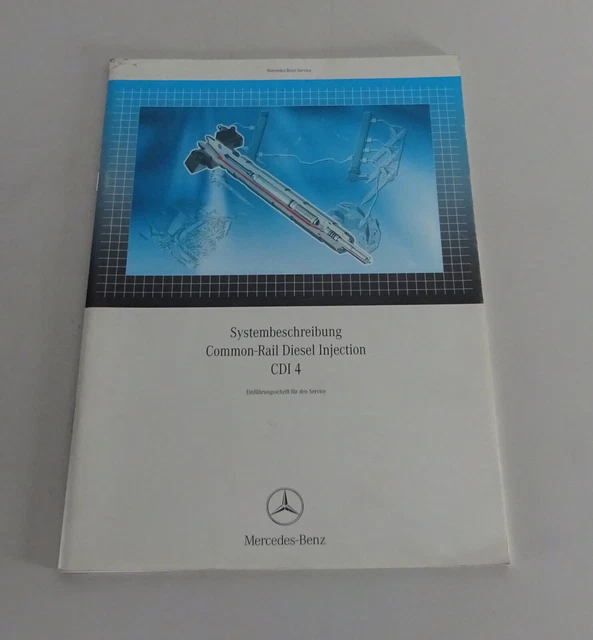 MANUEL LANCEMENT MERCEDES Common-Rail Diesel Pompe D'Injection CDI 4 1/ ...