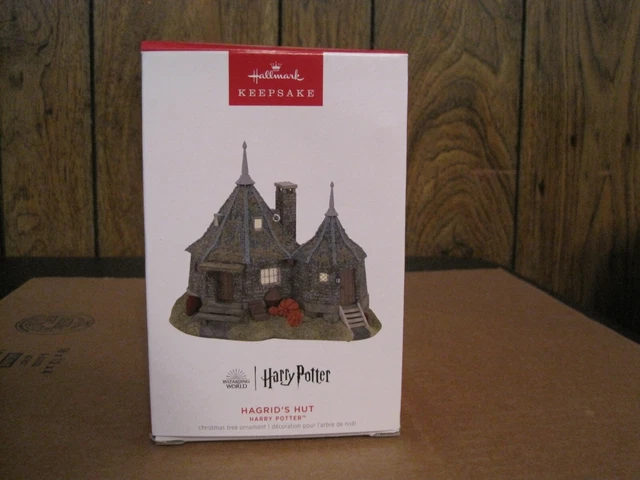 HALLMARK KEEPSAKE ORNAMENT Harry Potter Hagrid's Hut $64.99 - PicClick