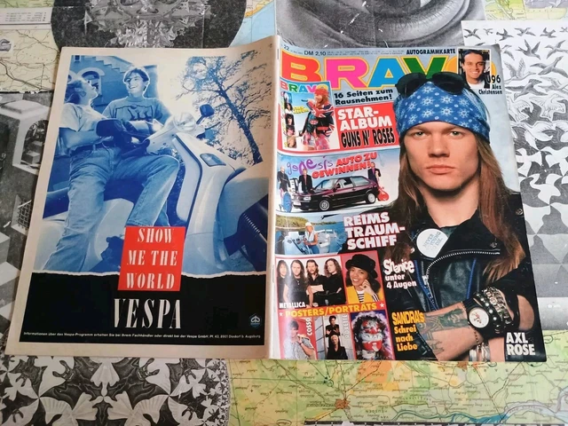 AXL ROSE COVERS Bravo, May 21, 1992 From Germany. Army of Lovers ...
