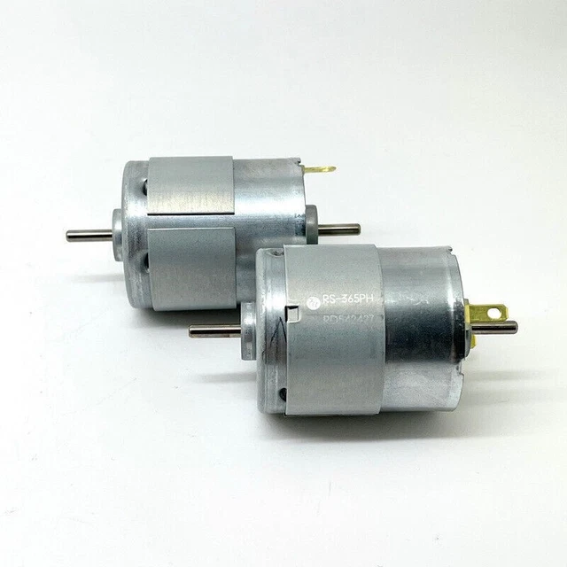 MABUCHI RS-365PH 365SH DC 6V-24V 12V 4000RPM Dual Shaft Round Electric ...