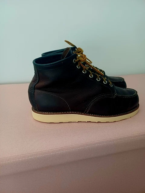 RED WING BOOTS MOC Toe Size 9 Briar Slick £83.90 - PicClick UK