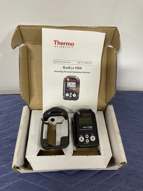 THERMO SCIENTIFIC RADEYE PRD Roentgen Personal Radiation Detector PN ...