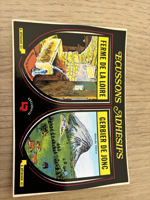 BLASON ADHÉSIF VILLES Et Provinces De France Fermé De La Loire Gerbie De Jonc EUR 2,40 - PicClick FR