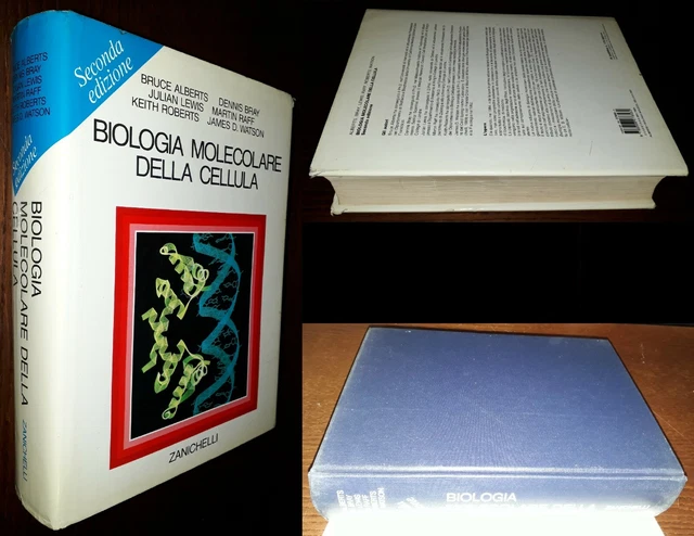 BIOLOGIA MOLECOLARE DELLA cellula, AA.VV., 2°Ed. Zanichelli 1991. EUR ...