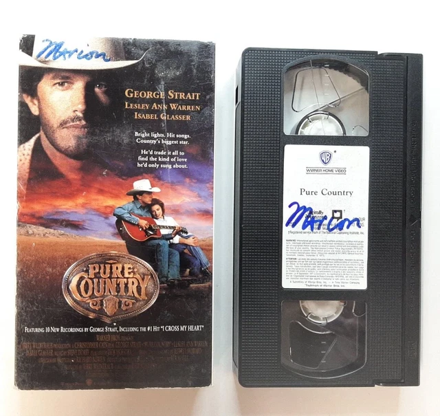 GEORGE STRAIT: PURE Country Movie VHS 1992 $5.00 - PicClick CA