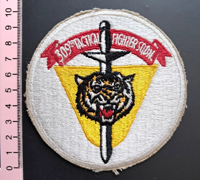 OLD USAF 309TH Tactical Fighter Squadron F-100 Super Sabre Patch £14.99 ...