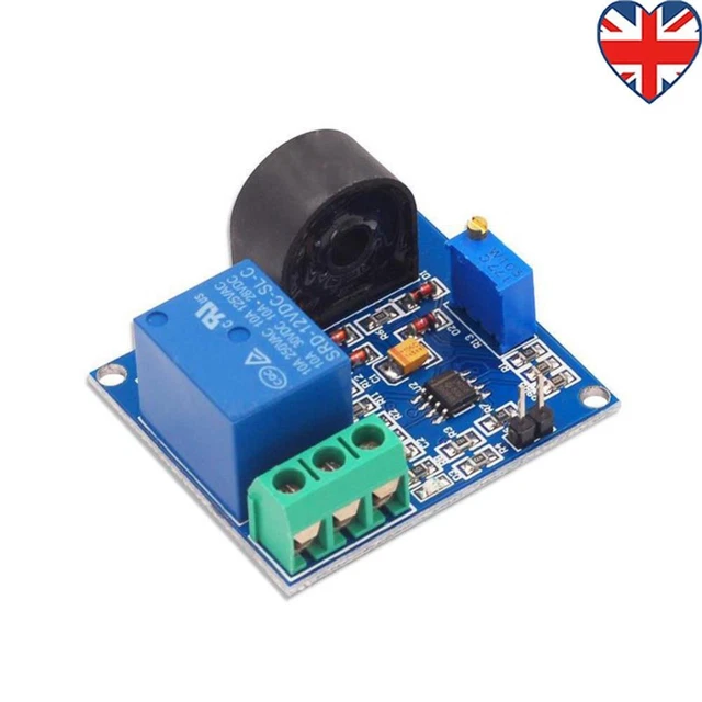 12v Current Detection Sensor Module 5a Relay Overcurrent Protection Switch £479 Picclick Uk