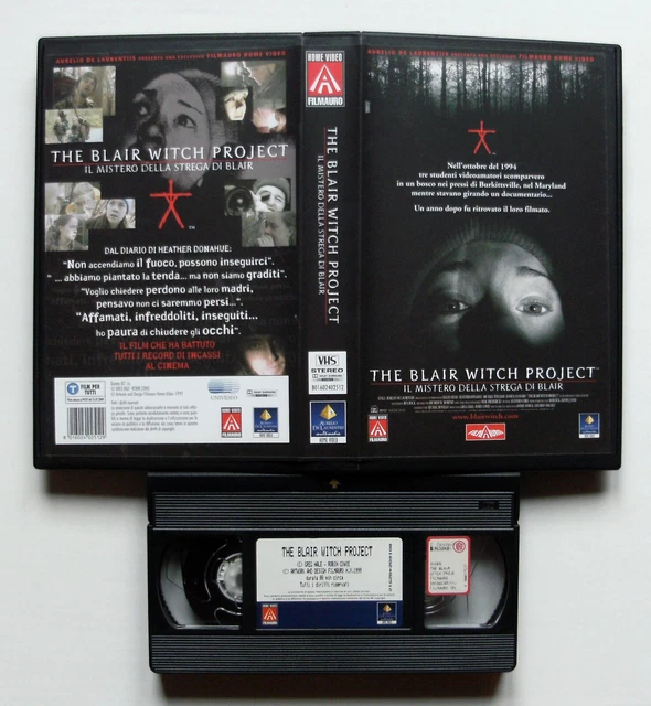 VHS THE BLAIR Witch Project (1999) Daniel Myrick - Filmauro - Ex ...