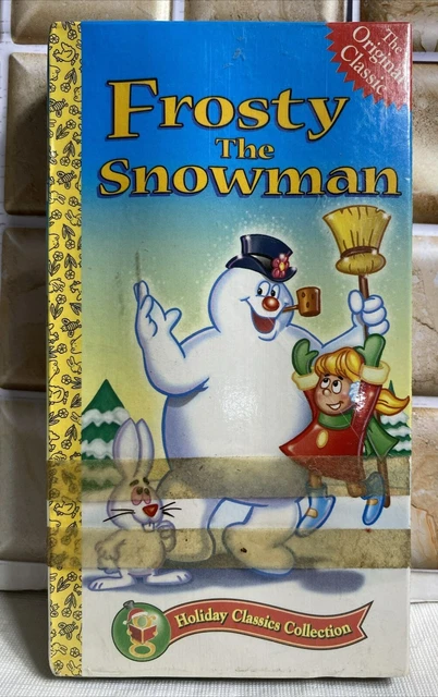 VTG FROSTY THE Snowman Sony Golden Books VHS Holiday Classics ...