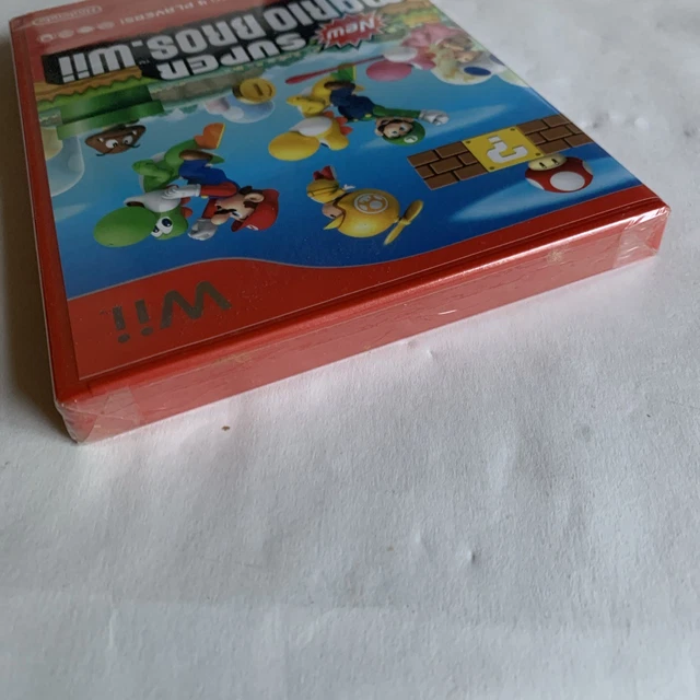 NEW FACTORY SEALED Super Mario Bros. Wii (Nintendo Wii 2009) Complete £ ...