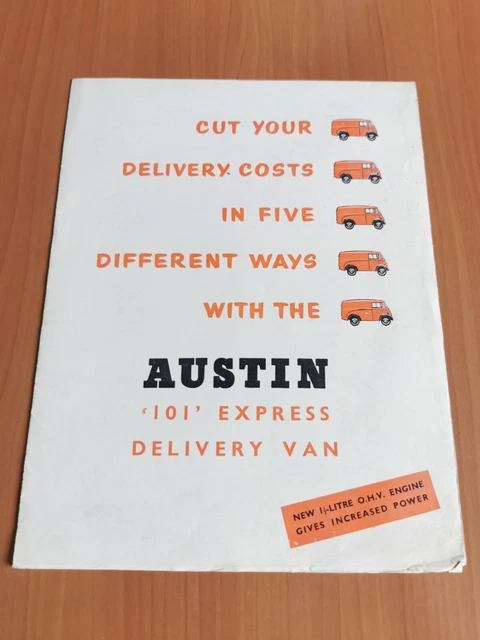CATALOGUE BROCHURE AUSTIN "101" Express Delivery Van #R1 EUR 25,00 ...