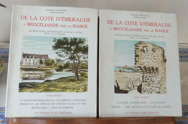 DERVEAUX DANIEL DE LA COTE D'EMERAUDE A Brocéliande par la RANCE ...