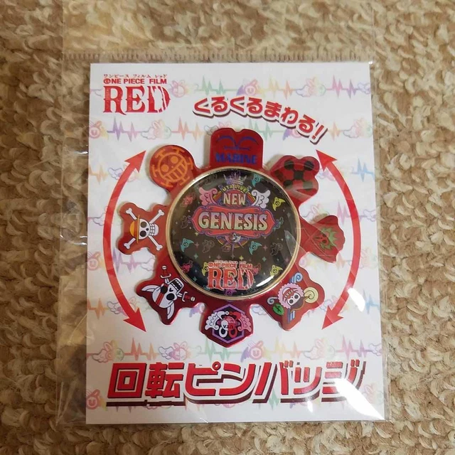 FILM ONE PIECE Red Pin Badge Song Theater Merchandise £43.22 - PicClick UK