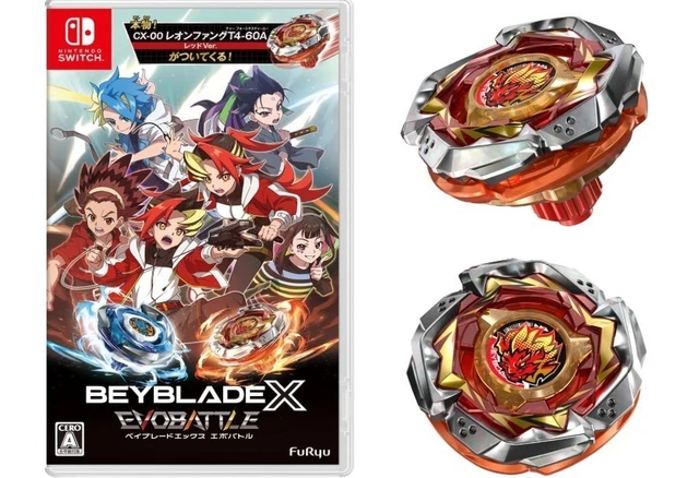 BEYBLADE X EVO Battle - Switch "CX-00 Leon Fang T4-60A Red Ver ...