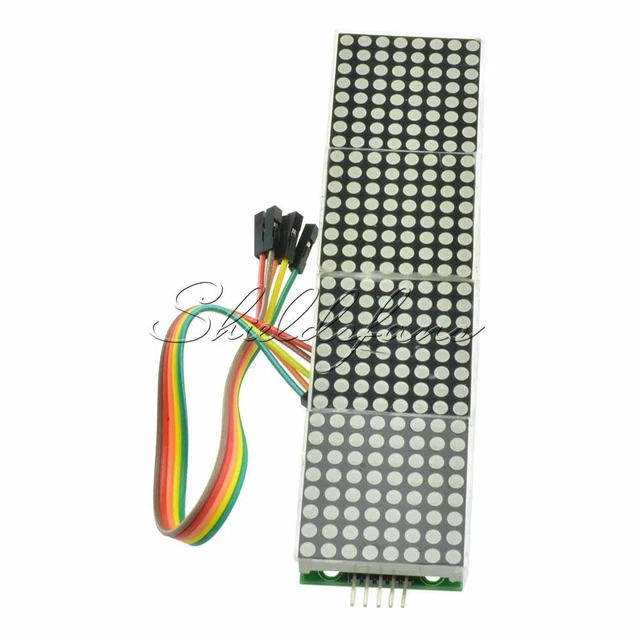 MAX7219 LED MATRIX MCU control LED Display module for Arduino Raspberry ...