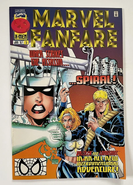 RARE MARVEL FANFARE (1996) # 5/Professor Xavier & X-Men # 15 FLIP BOOK ...