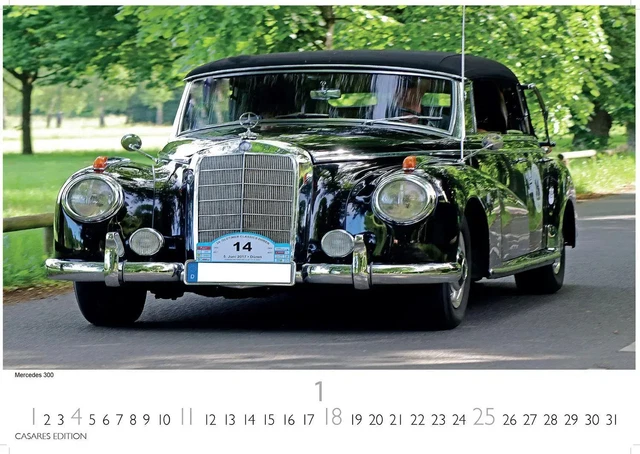 MERCEDES CLASSIC CARS Kalender 2026 - Wandkalender Fotokalender ...