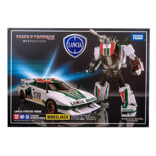 TRANSFORMERS MASTERPIECE CYBERTRON Mp-20 Wheeljack Lancia Stratos Turbo Box Set £28.99 - PicClick UK