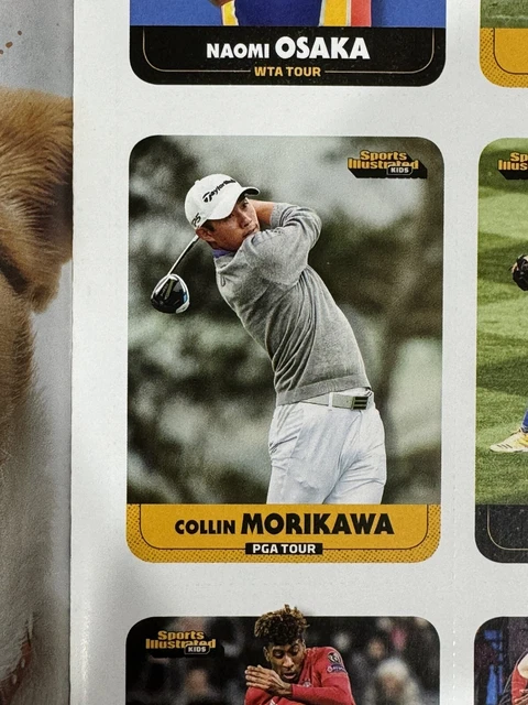 NOVEMBER 2020 SI Sports Illustrated Kids Collin Morikawa Rookie Full ...