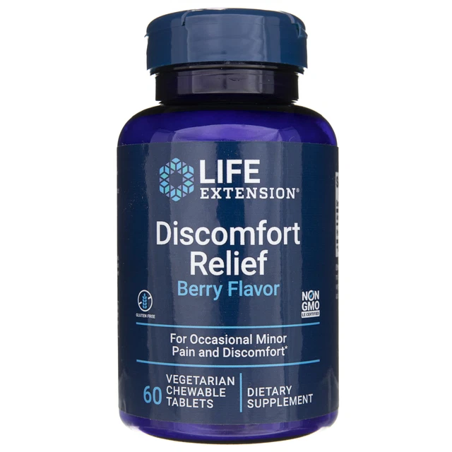 LIFE EXTENSION DISCOMFORT Relief PEA - 60 comprimés EUR 35,05 - PicClick FR