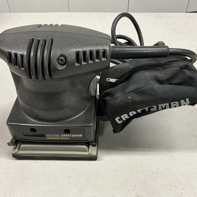 VINTAGE SEARS CRAFTSMAN Hand Sander 4 Inch Sanding Surface. Model ...