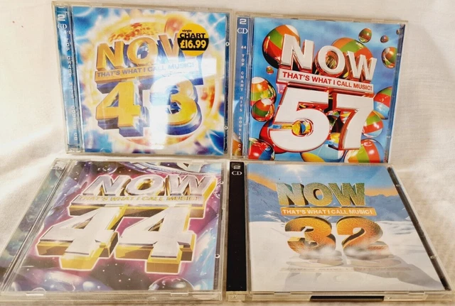 4X 'NOW THAT'S What I Call Music' Albums -32-43-44-57- (Pre-owned). EUR ...