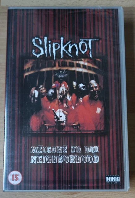 SLIPKNOT - WELCOME To Our Neighborhood (VHS) EUR 20,00 - PicClick DE