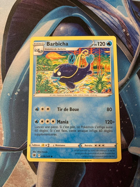 CARTE POKÉMON BARBICHA 036/189 - EB10 Astres Radieux EUR 1,00 - PicClick FR