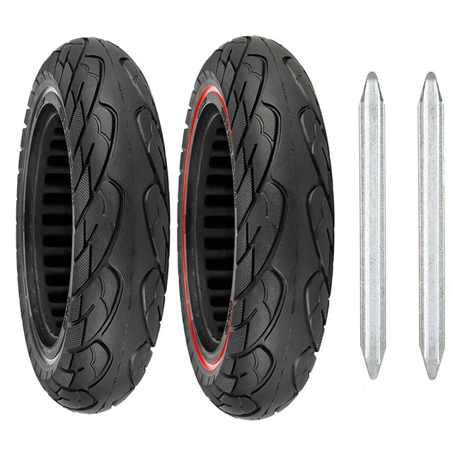 POUR 10 POUCES 10x2 125 pneus solides pour EScooter anti-déformation ...