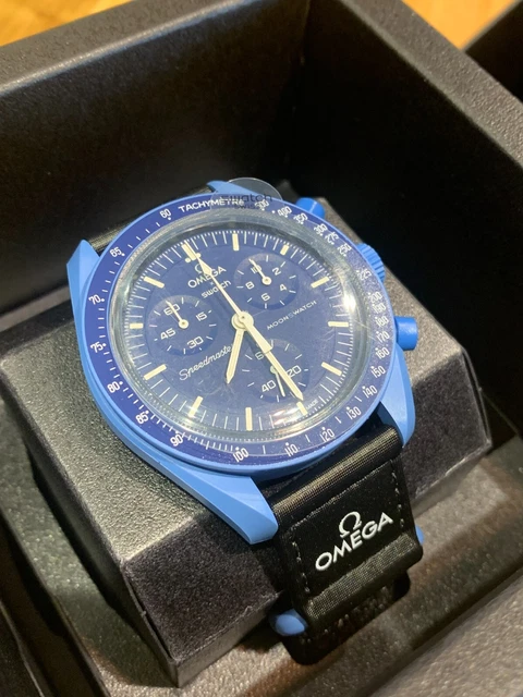 OMEGA X SWATCH MoonSwatch - Mission to Neptune - Brand New - Full Sets ...