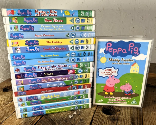 OFFICIAL PEPPA PIG Pre-School Animation DVD Bundle/Collection/Job Lot ...