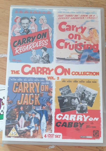 CARRY ON COLLECTION Vol.2 Box Set DVD inc: Regardless, Cruising, Jack ...