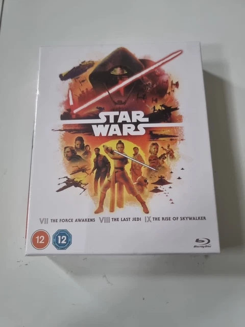 STAR WARS TRILOGY: Episodes VII, VIII and IX (Blu-ray) Harrison Ford ...