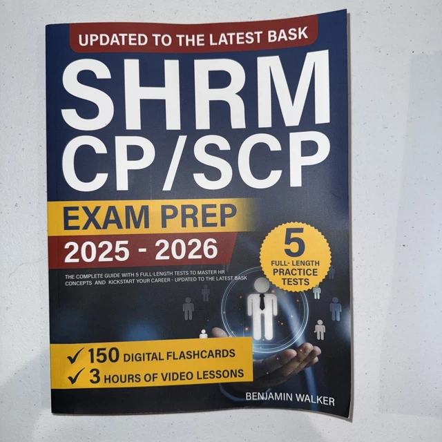 SHRM CP/SCP EXAM Prep: Mastering HR Concepts with Tips and Strategies for Ea... $30.43 - PicClick CA