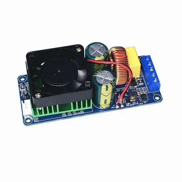 DUAL DC 58 to 70 Volt 500W Class D Digital Audio Power Board IRS2092 ...