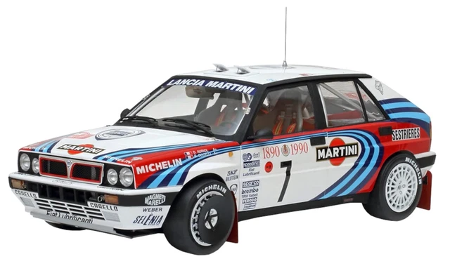ITALERI 4709 LANCIA Delta HF Integral 16v, Scale 1:12, Rally Monteca ...