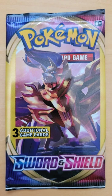 1x Pokemon Tcg Sword And Shield Base Set Booster Pack 3 Card Pack 3