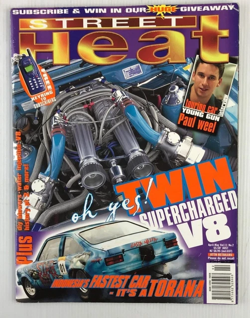 STREET HEAT MAGAZINE April-may Vol.11 No.2 1999 $35.00 - PicClick AU