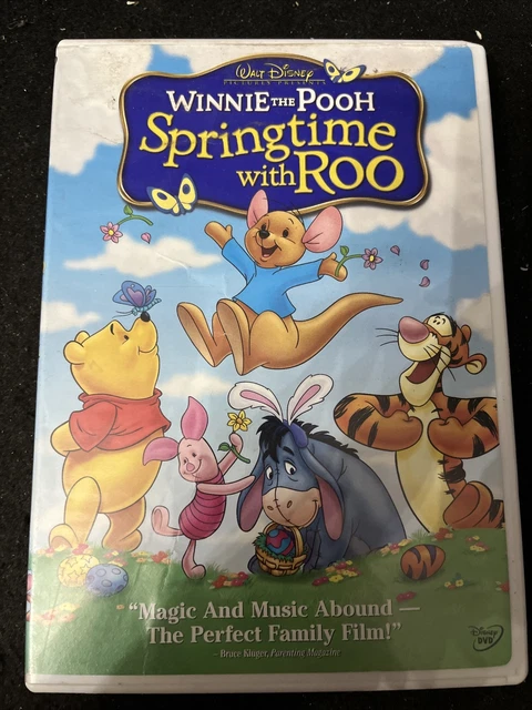 WALT DISNEY WINNIE the Pooh - Springtime with Roo (DVD, 2004) Tigger ...