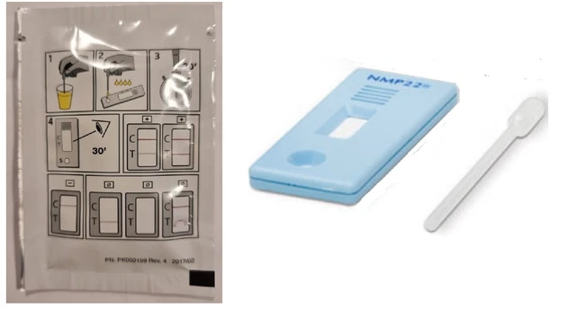 1 X ALERE NMP22® schnelltest Präzises Gerät zur Früherkennung von ...