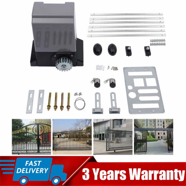 CO-Z 4400LB AUTOMATIC Sliding Gate Opener Door Electric Door Operator ...