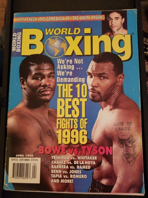 WORLD BOXING MAGAZINE Mike Tyson Ausgabe April 1996 EUR 4,29 - PicClick DE